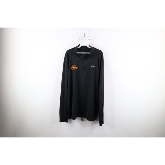 Nike | Shirts | Nike Mens Xl Tall Spell Out Iowa State University Half ...